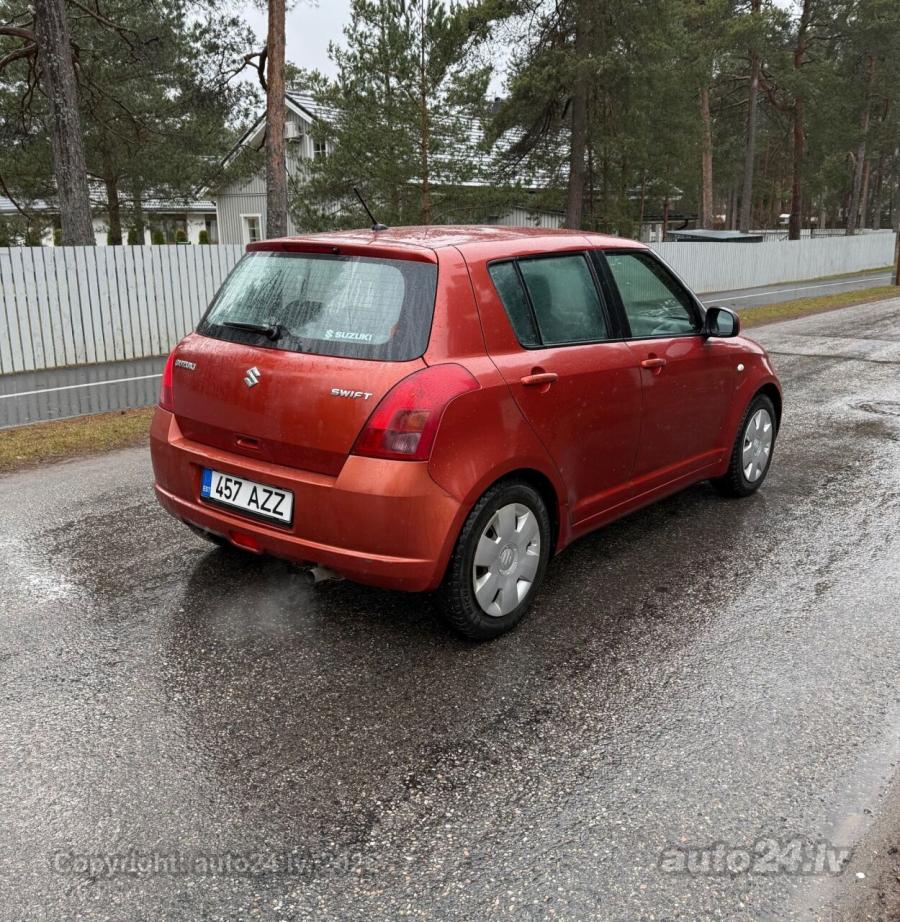 Oranžs Suzuki Swift 2007 Tallina, ar dzinēja tilpumu 1.30 L un nobraukumu 198 tūkst. km par 1400 €, foto 3 vietnē AUTOMOTO.COM.LV