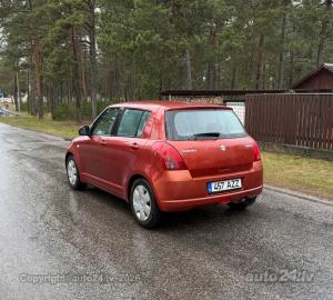 Oranžs Suzuki Swift 2007 Tallina, ar dzinēja tilpumu 1.30 L un nobraukumu 198 tūkst. km par 1400 €, foto 6 vietnē AUTOMOTO.COM.LV