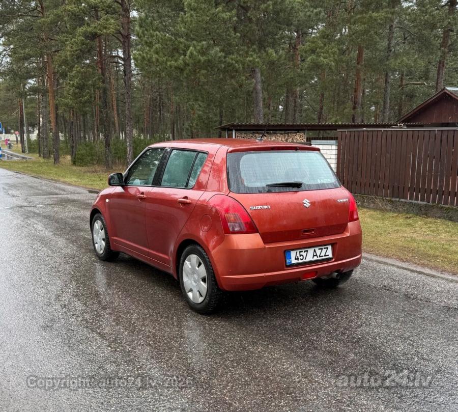 Oranžs Suzuki Swift 2007 Tallina, ar dzinēja tilpumu 1.30 L un nobraukumu 198 tūkst. km par 1400 €, foto 6 vietnē AUTOMOTO.COM.LV