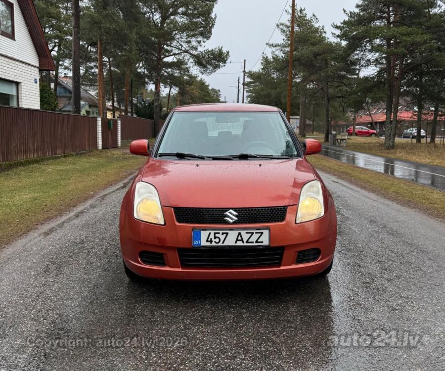 Oranžs Suzuki Swift 2007 Tallina, ar dzinēja tilpumu 1.30 L un nobraukumu 198 tūkst. km par 1400 €, foto 8 vietnē AUTOMOTO.COM.LV