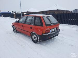 Sarkans Suzuki Swift 1995 Klaipėda, ar dzinēja tilpumu 1.30 L un nobraukumu 14 tūkst. km par 990 €, foto 4 vietnē AUTOMOTO.COM.LV