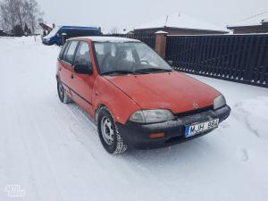 Sarkans Suzuki Swift 1995 Klaipėda, ar dzinēja tilpumu 1.30 L un nobraukumu 14 tūkst. km par 990 €, foto 7 vietnē AUTOMOTO.COM.LV