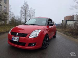 Red Suzuki Swift 2010 in Vilnius, with an engine capacity of 1.30 L and mileage of 250 thousand km for 2000 €, photo  on AUTOMOTO.COM.LV