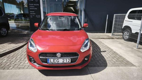 Sarkans Suzuki Swift 2019 Klaipėda, ar dzinēja tilpumu 1.24 L un nobraukumu 51 tūkst. km par 10000 €, foto 4 vietnē AUTOMOTO.COM.LV