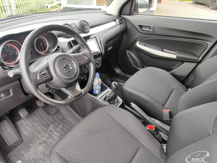 Sarkans Suzuki Swift 2021 Avižieniai, ar dzinēja tilpumu 1.20 L un nobraukumu 12 tūkst. km par 11200 €, foto 20 vietnē AUTOMOTO.COM.LV