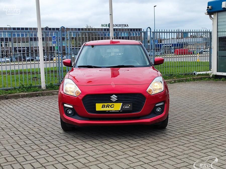 Sarkans Suzuki Swift 2021 Avižieniai, ar dzinēja tilpumu 1.20 L un nobraukumu 12 tūkst. km par 11200 €, foto 33 vietnē AUTOMOTO.COM.LV