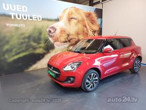 Red Suzuki Swift 2021 in Tallinn, with an engine capacity of 1.20 L and mileage of 64 thousand km for 10900 €, photo  on AUTOMOTO.COM.LV