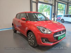 Red Suzuki Swift 2021 in Tallinn, with an engine capacity of 1.20 L and mileage of 64 thousand km for 10900 €, photo 4 on AUTOMOTO.COM.LV