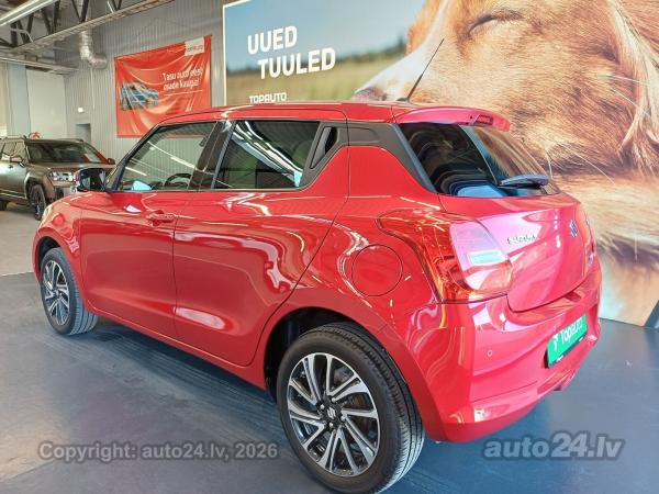 Red Suzuki Swift 2021 in Tallinn, with an engine capacity of 1.20 L and mileage of 64 thousand km for 10900 €, photo 8 on AUTOMOTO.COM.LV