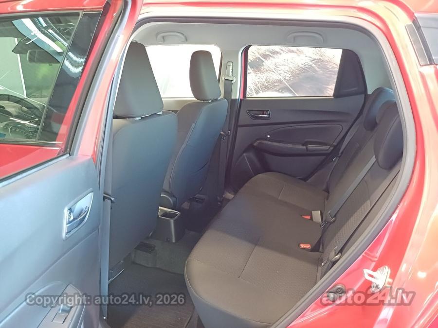 Red Suzuki Swift 2021 in Tallinn, with an engine capacity of 1.20 L and mileage of 64 thousand km for 10900 €, photo 13 on AUTOMOTO.COM.LV