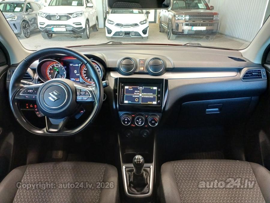 Red Suzuki Swift 2021 in Tallinn, with an engine capacity of 1.20 L and mileage of 64 thousand km for 10900 €, photo 21 on AUTOMOTO.COM.LV