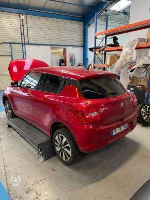 Red Suzuki Swift 2019 in Taurage, with an engine capacity of 1.00 L and mileage of 85 thousand km for 6000 €, photo 5 on AUTOMOTO.COM.LV