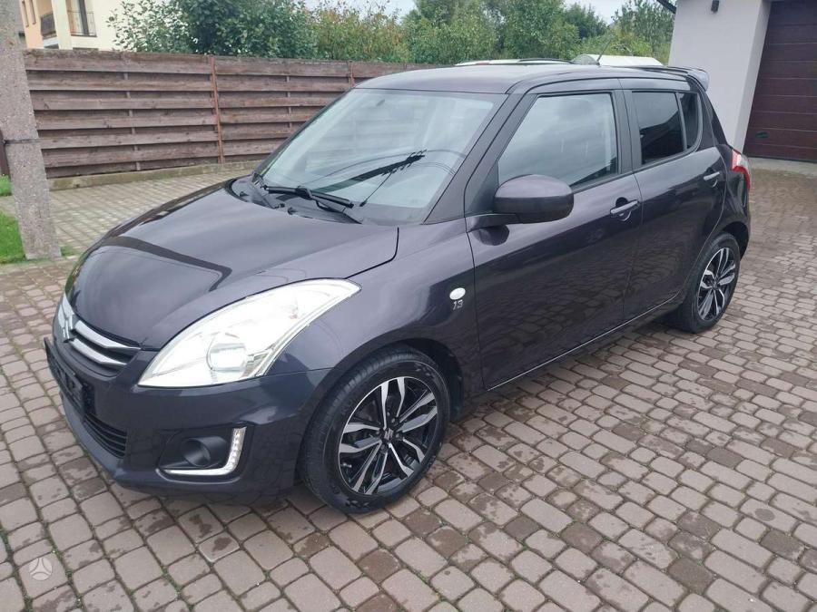 Violet Suzuki Swift 2015 in Marijampole, with an engine capacity of 1.24 L and mileage of 139 thousand km for 5650 €, photo 3 on AUTOMOTO.COM.LV