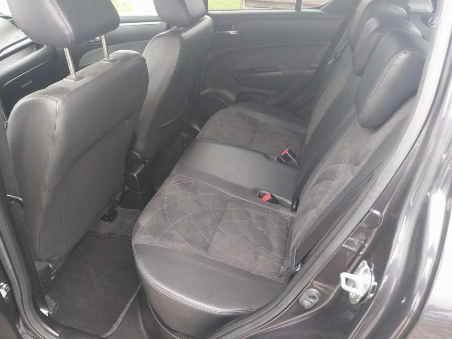 Violet Suzuki Swift 2015 in Marijampole, with an engine capacity of 1.24 L and mileage of 139 thousand km for 5650 €, photo 12 on AUTOMOTO.COM.LV