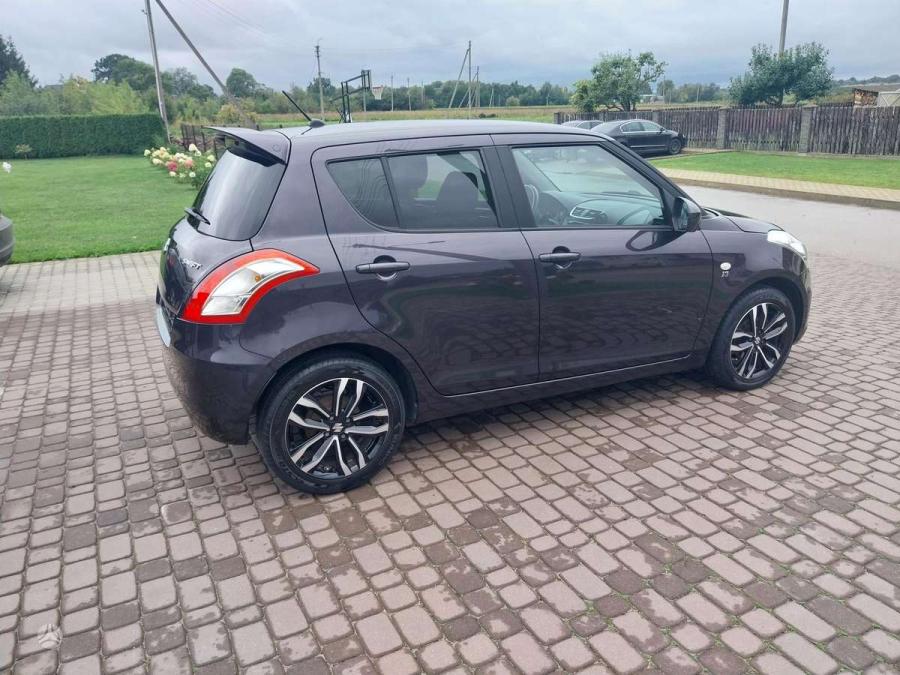 Violet Suzuki Swift 2015 in Marijampole, with an engine capacity of 1.24 L and mileage of 139 thousand km for 5650 €, photo 18 on AUTOMOTO.COM.LV