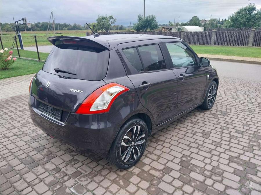 Violet Suzuki Swift 2015 in Marijampole, with an engine capacity of 1.24 L and mileage of 139 thousand km for 5650 €, photo 20 on AUTOMOTO.COM.LV