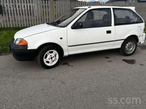 Белый Сузуки Свифт 2002 в Рига, объемом двигателя 1.00 л и пробегом 147 тыс. км за 1400 €, фото 4 на AUTOMOTO.COM.LV