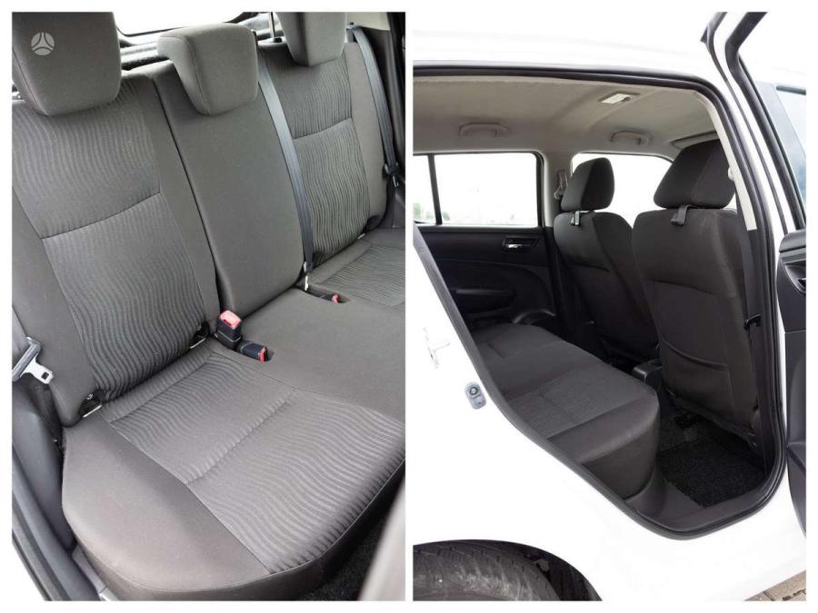 Balts Suzuki Swift 2014 Marijampole, ar dzinēja tilpumu 1.24 L un nobraukumu 112 tūkst. km par 4950 €, foto 13 vietnē AUTOMOTO.COM.LV