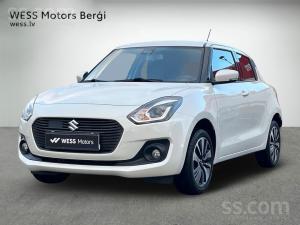 Balts Suzuki Swift 2018 Rīga, ar dzinēja tilpumu 1.20 L un nobraukumu 113 tūkst. km par 9990 €, foto  vietnē AUTOMOTO.COM.LV
