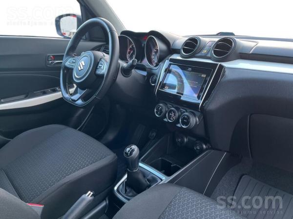 Balts Suzuki Swift 2018 Rīga, ar dzinēja tilpumu 1.20 L un nobraukumu 113 tūkst. km par 9200 €, foto 6 vietnē AUTOMOTO.COM.LV