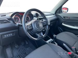 White Suzuki Swift 2018 in Riga, with an engine capacity of 1.20 L and mileage of 113 thousand km for 9200 €, photo 12 on AUTOMOTO.COM.LV