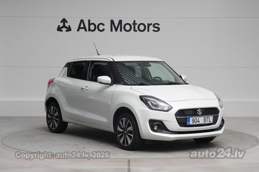 White Suzuki Swift 2019 in Tallinn, with an engine capacity of 1.20 L and mileage of 111 thousand km for 11490 €, photo 4 on AUTOMOTO.COM.LV