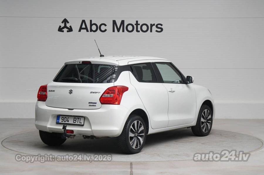 White Suzuki Swift 2019 in Tallinn, with an engine capacity of 1.20 L and mileage of 111 thousand km for 11490 €, photo 5 on AUTOMOTO.COM.LV