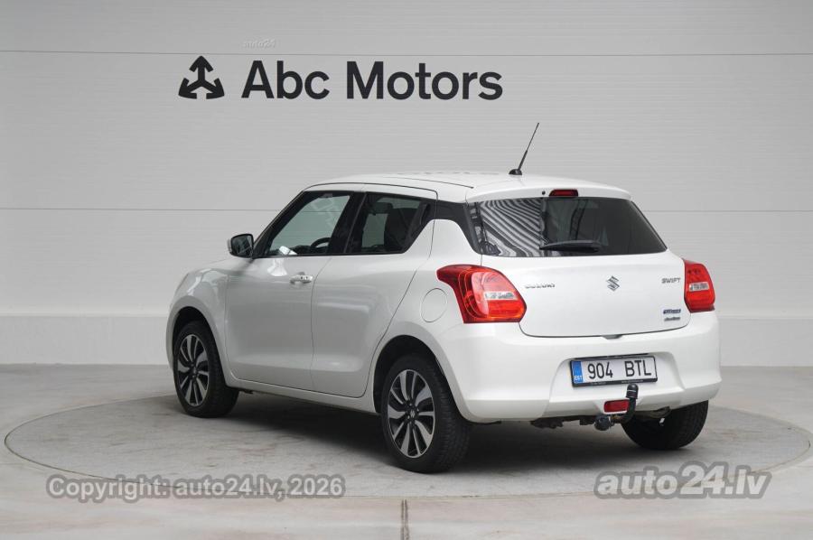 White Suzuki Swift 2019 in Tallinn, with an engine capacity of 1.20 L and mileage of 111 thousand km for 11490 €, photo 7 on AUTOMOTO.COM.LV