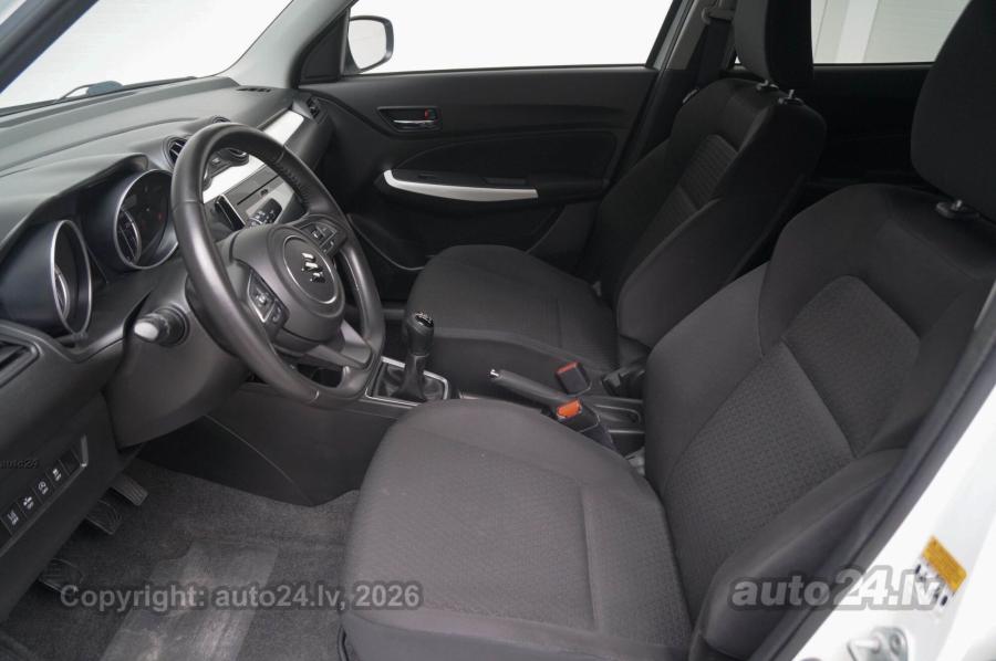 White Suzuki Swift 2019 in Tallinn, with an engine capacity of 1.20 L and mileage of 111 thousand km for 11490 €, photo 8 on AUTOMOTO.COM.LV
