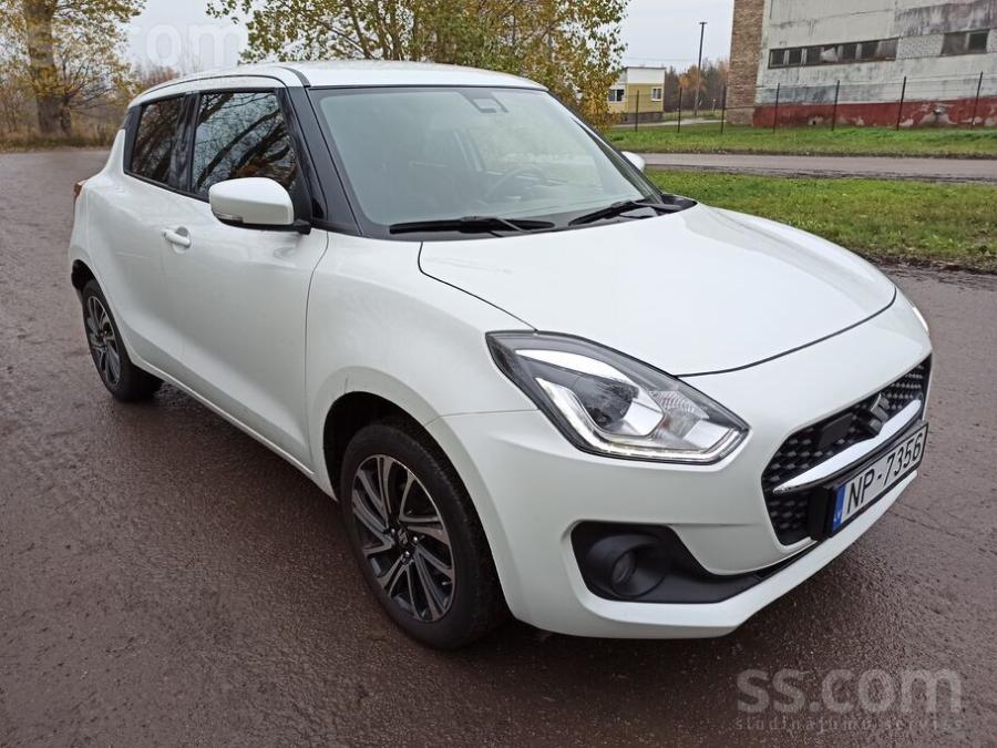 Balts Suzuki Swift 2023 Rīga, ar dzinēja tilpumu 1.20 L un nobraukumu 129 tūkst. km par 9300 €, foto 2 vietnē AUTOMOTO.COM.LV