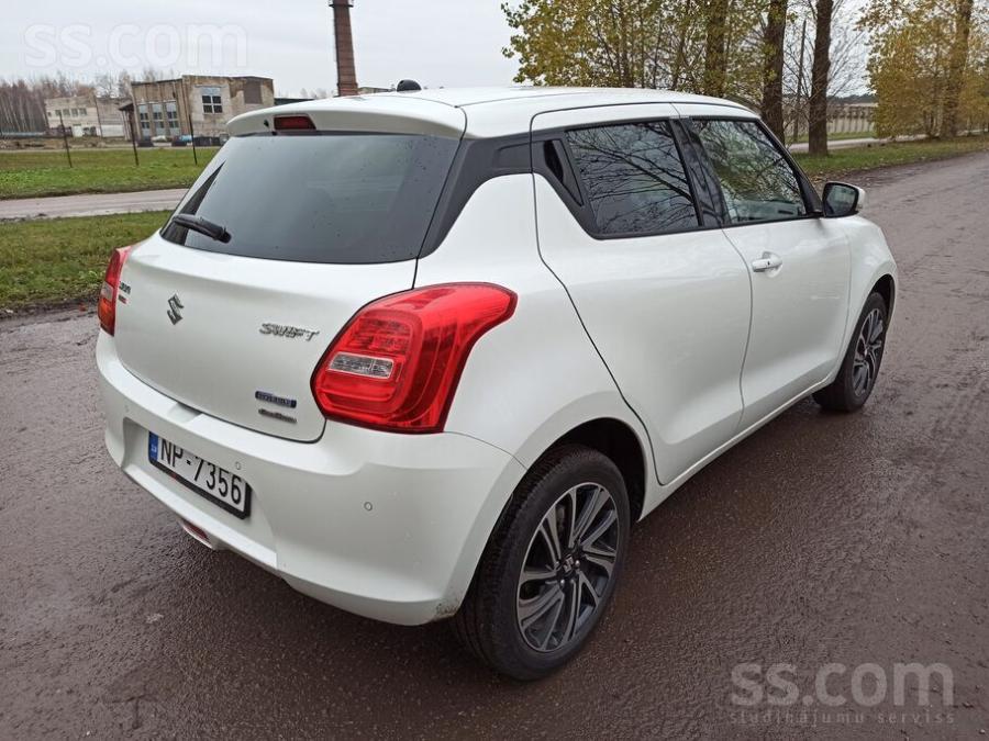 Balts Suzuki Swift 2023 Rīga, ar dzinēja tilpumu 1.20 L un nobraukumu 129 tūkst. km par 9300 €, foto 4 vietnē AUTOMOTO.COM.LV