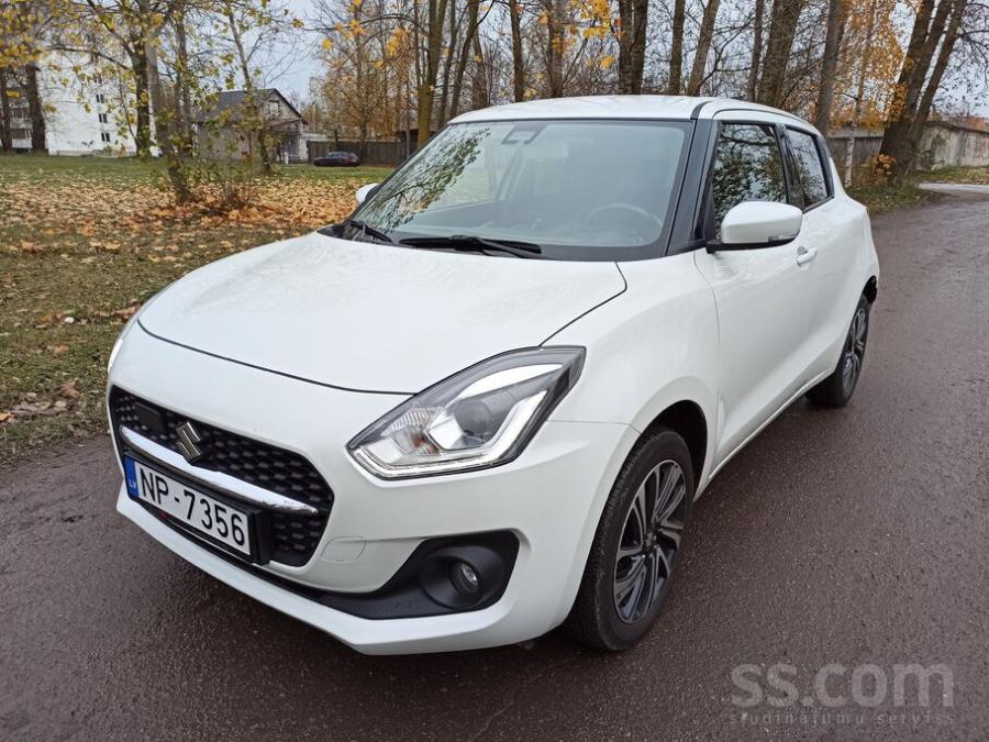 Balts Suzuki Swift 2023 Rīga, ar dzinēja tilpumu 1.20 L un nobraukumu 129 tūkst. km par 9300 €, foto 8 vietnē AUTOMOTO.COM.LV