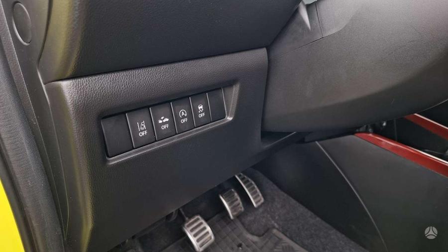 Dzeltens Suzuki Swift 2018 Kauņa, ar dzinēja tilpumu 1.37 L un nobraukumu 97 tūkst. km par 12598 €, foto 21 vietnē AUTOMOTO.COM.LV
