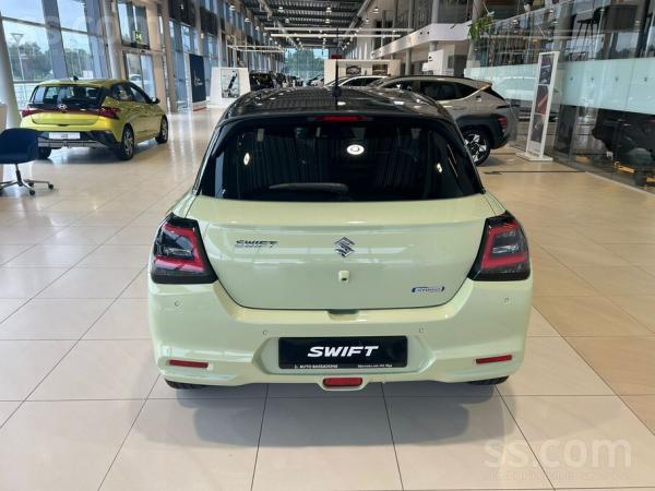 Dzeltens Suzuki Swift 2025 Rīga, ar dzinēja tilpumu 1.20 L un nobraukumu 10 tūkst. km par 20350 €, foto 5 vietnē AUTOMOTO.COM.LV