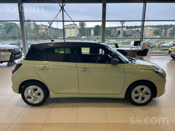 Dzeltens Suzuki Swift 2025 Rīga, ar dzinēja tilpumu 1.20 L un nobraukumu 10 tūkst. km par 20350 €, foto 6 vietnē AUTOMOTO.COM.LV