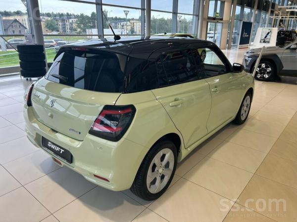 Dzeltens Suzuki Swift 2025 Rīga, ar dzinēja tilpumu 1.20 L un nobraukumu 10 tūkst. km par 20014 €, foto 6 vietnē AUTOMOTO.COM.LV