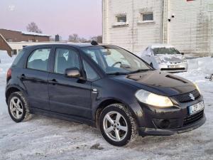 Melns Suzuki SX4 2007 Plungė, ar dzinēja tilpumu 1.91 L un nobraukumu 238 tūkst. km par 1450 €, foto 7 vietnē AUTOMOTO.COM.LV