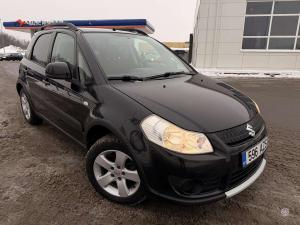 Black Suzuki SX4 2007 in Vilnius, with an engine capacity of 1.60 L and mileage of 298 thousand km for 2950 €, photo  on AUTOMOTO.COM.LV