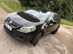 Black Suzuki SX4 2007 in Alytus, with an engine capacity of 1.87 L and mileage of 180 thousand km for 2200 €, photo 11 on AUTOMOTO.COM.LV