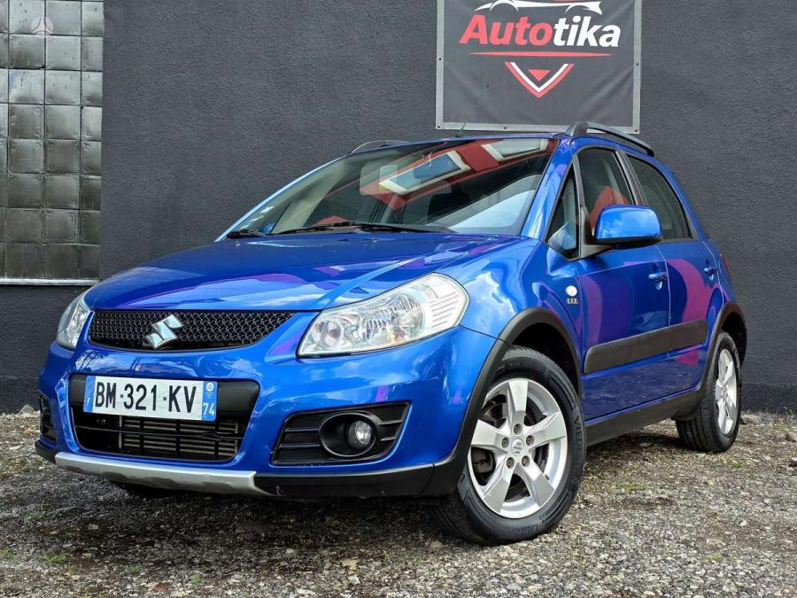 Blue Suzuki SX4 2011 in Siauliai, with an engine capacity of 1.96 L and mileage of 165 thousand km for 3200 €, photo 4 on AUTOMOTO.COM.LV