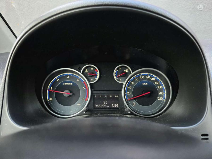 Blue Suzuki SX4 2011 in Siauliai, with an engine capacity of 1.96 L and mileage of 165 thousand km for 3200 €, photo 30 on AUTOMOTO.COM.LV