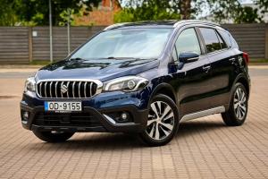 Blue Suzuki SX4 2018 in Jelgava, with an engine capacity of 1.40 L and mileage of 0 thousand km for 9990 €, photo  on AUTOMOTO.COM.LV