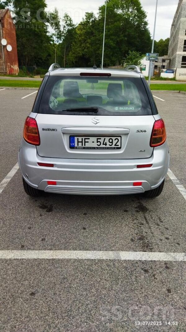 Suzuki SX4 2008 Rīga, ar dzinēja tilpumu 1.60 L un nobraukumu 147 tūkst. km par 2880 €, foto 2 vietnē AUTOMOTO.COM.LV