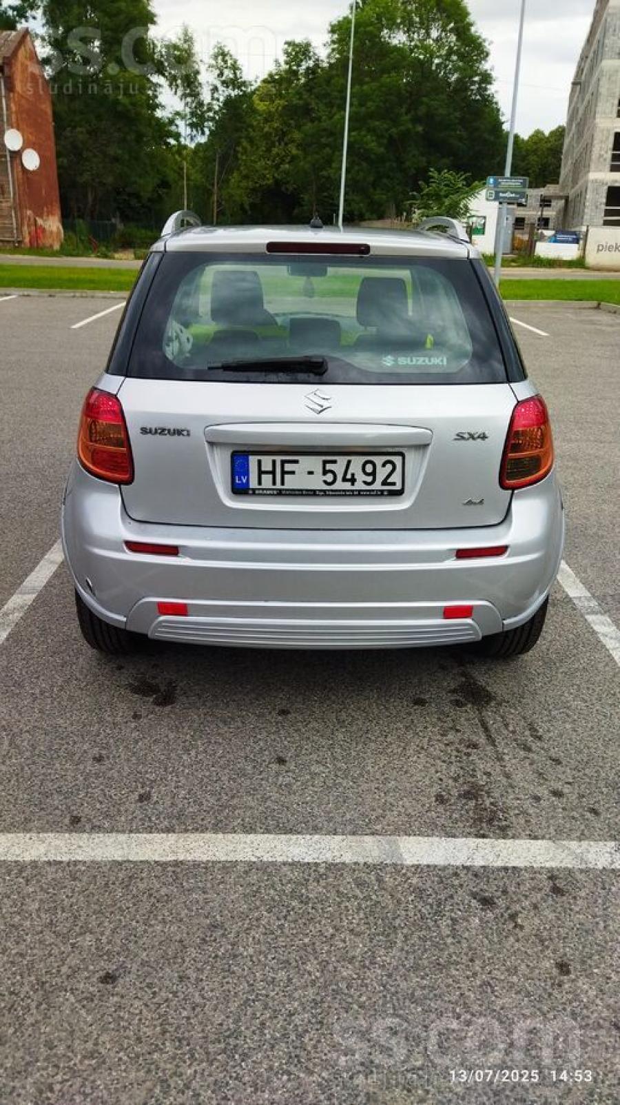 Suzuki SX4 2008 Rīga, ar dzinēja tilpumu 1.60 L un nobraukumu 147 tūkst. km par 2880 €, foto 3 vietnē AUTOMOTO.COM.LV