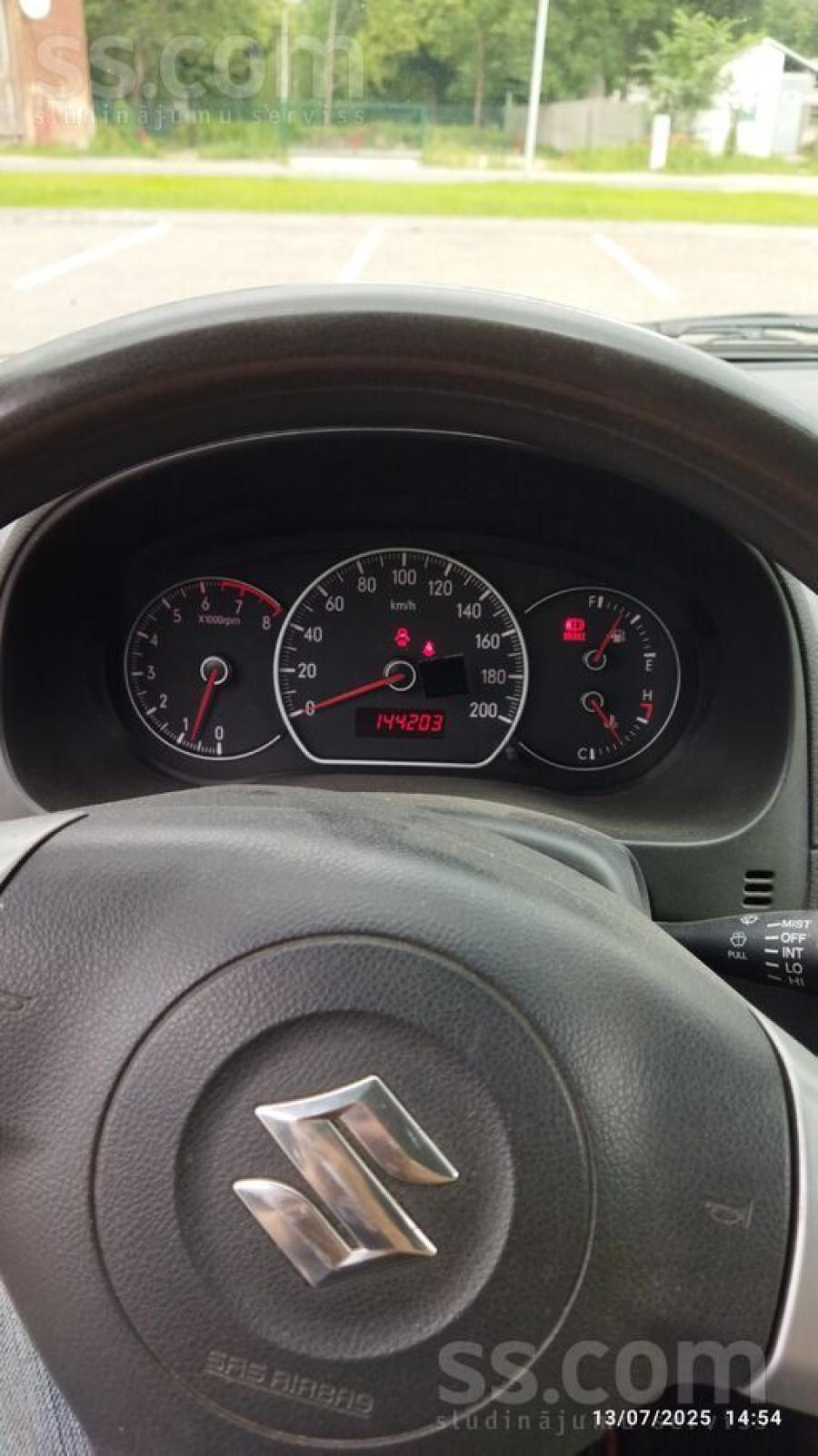 Suzuki SX4 2008 Rīga, ar dzinēja tilpumu 1.60 L un nobraukumu 147 tūkst. km par 2880 €, foto 9 vietnē AUTOMOTO.COM.LV