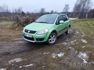 Green Suzuki SX4 2009 in Jelgava, with an engine capacity of 1.60 L and mileage of 229 thousand km for 2500 €, photo 2 on AUTOMOTO.COM.LV