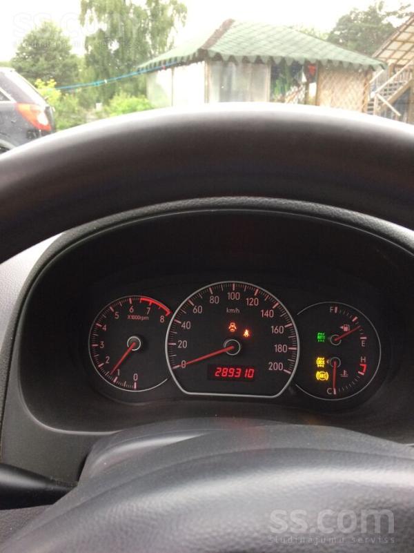 Green Suzuki SX4 2008 in Kuldiga, with an engine capacity of 1.60 L and mileage of 287 thousand km for 1700 €, photo 6 on AUTOMOTO.COM.LV