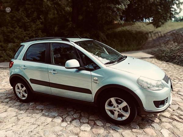 Zaļš Suzuki SX4 2008 Utena, ar dzinēja tilpumu 1.87 L un nobraukumu 298 tūkst. km par 3950 €, foto 3 vietnē AUTOMOTO.COM.LV