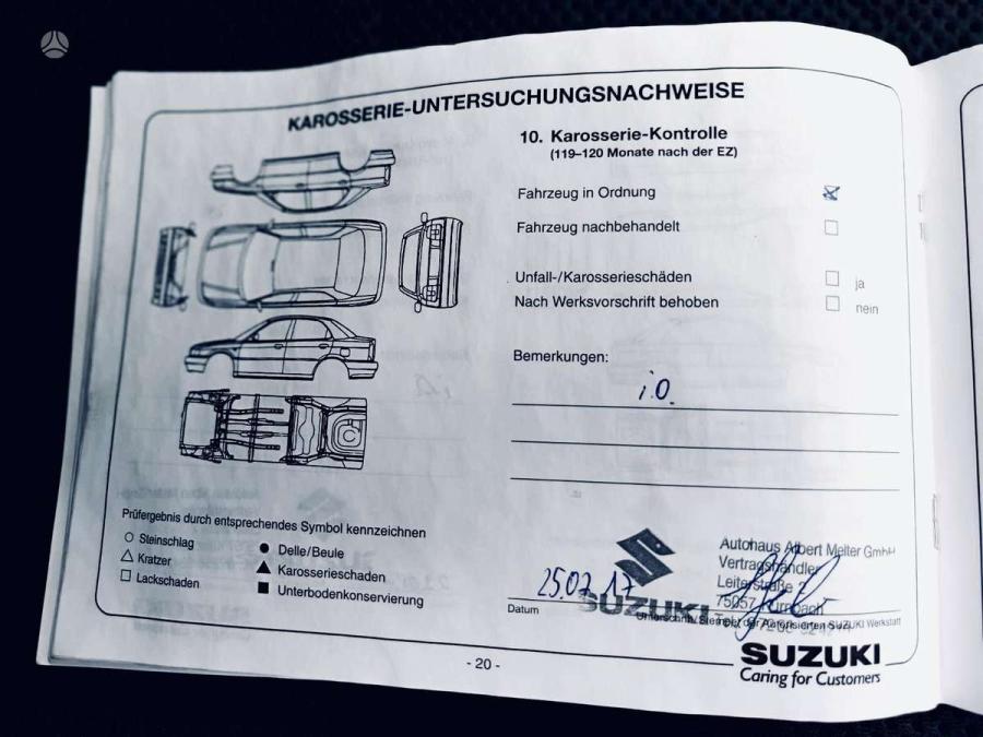 Zaļš Suzuki SX4 2008 Utena, ar dzinēja tilpumu 1.87 L un nobraukumu 298 tūkst. km par 3950 €, foto 59 vietnē AUTOMOTO.COM.LV