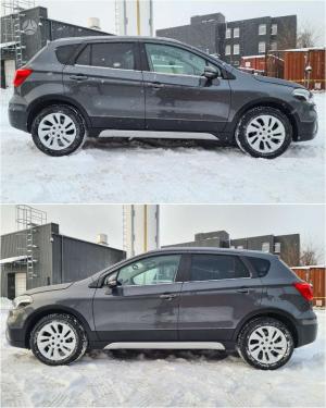 Grey Suzuki SX4 2018 in Kaunas, with an engine capacity of 1.00 L and mileage of 90 thousand km for 12200 €, photo 5 on AUTOMOTO.COM.LV